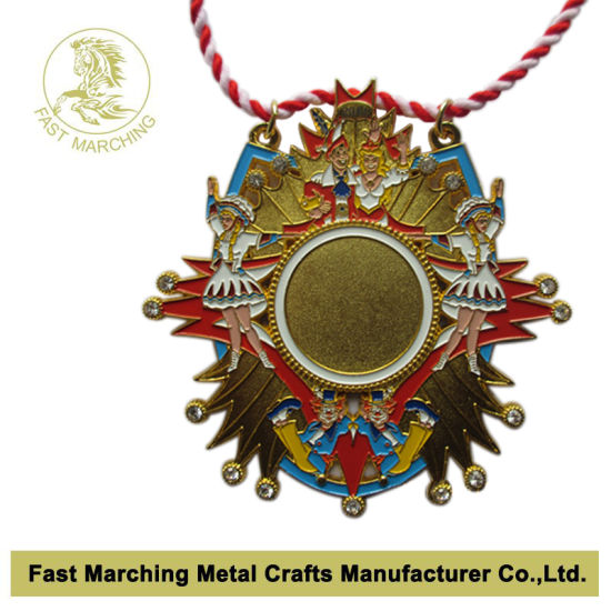 Custom Three Parts Fixed Souvenir Award Carnival Medallion Medal Factory